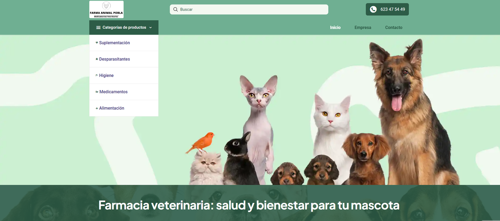 Inicio - Farma animal Pobla de Vallbona